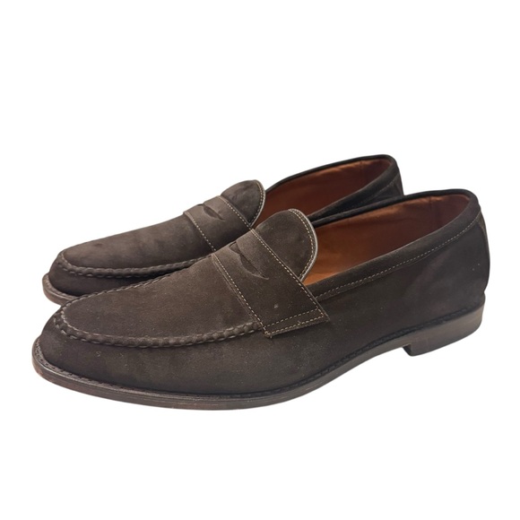 Allen Edmonds | Shoes | Allen Edmonds Mcgraw Chocolate Brown Suede Us 2 ...
